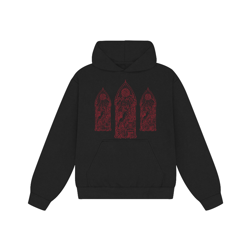 SOLACE Hoodie (Red) - Bryant Barnes Official Store